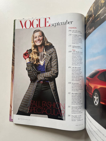 Vogue magazine September 2004 – High Valley Books