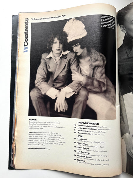 W Magazine October 1996 – High Valley Books