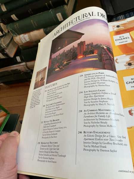 Architectural Digest November 1998 – High Valley Books