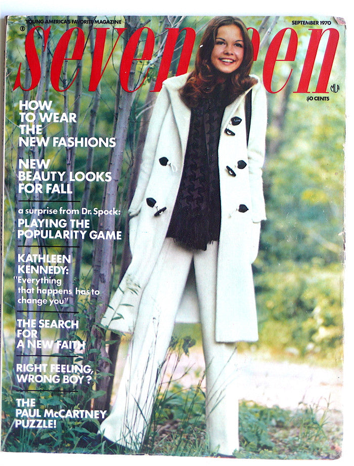 Seventeen Magazine Covers 1970s