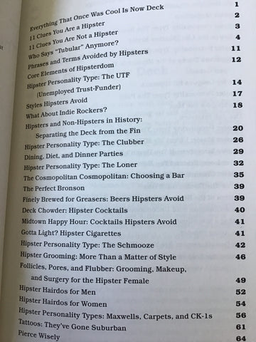 Hipster Handbook